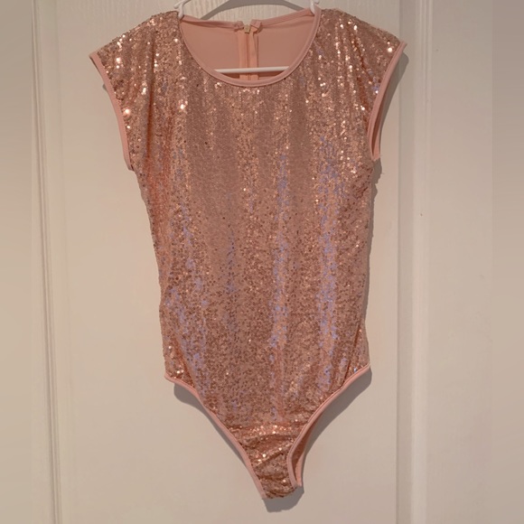 Tops | Sequin Bodysuit | Poshmark